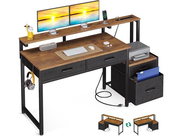 Click here for AODK Computer Desk with 4 Drawers  48 Inch Office... prices