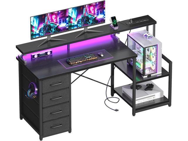 Click here for ODK 55 Inch Computer Gaming Desk with Power Outlet... prices