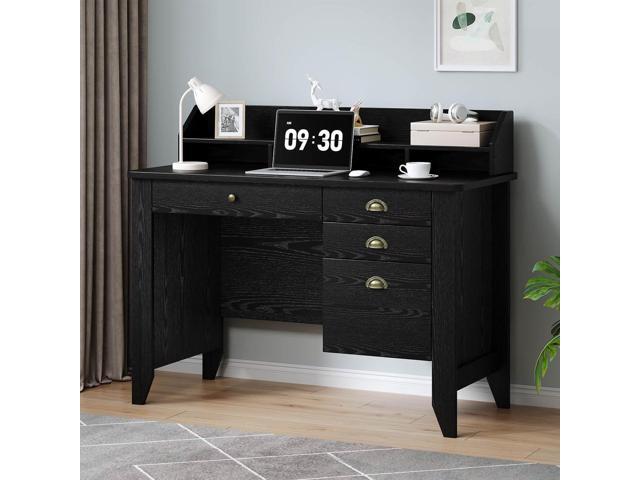 Click here for 4 EVER WINNER Black Desk with Drawers  Office Desk... prices