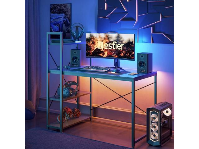 Click here for Bestier Computer Desk with Shelves - 47 Inch Small... prices