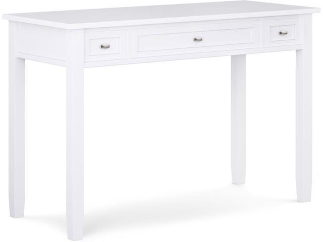 Click here for SIMPLIHOME Warm Shaker Desk - 48-Inch Wide Solid W... prices