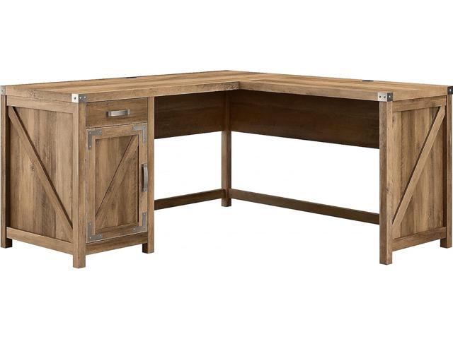 Click here for Bush Furniture Knoxville 60W L Shaped Desk with Dr... prices