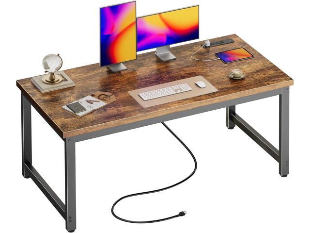 Click here for Huuger 55 x 24 inch Desk with Power Outlets & USB-... prices