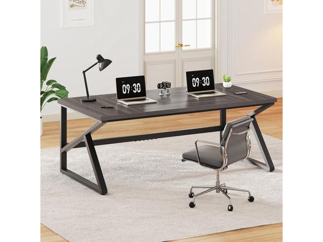 Click here for IBF Long Desks for Home Office  Large Metal Wooden... prices