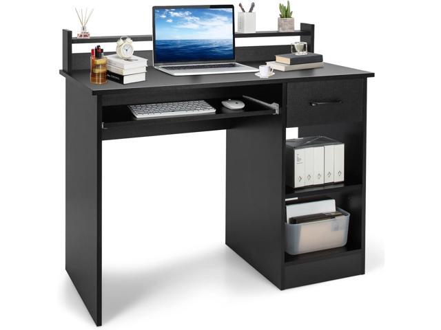 Click here for Computer Desk with Hutch & Keyboard Tray  Home Off... prices