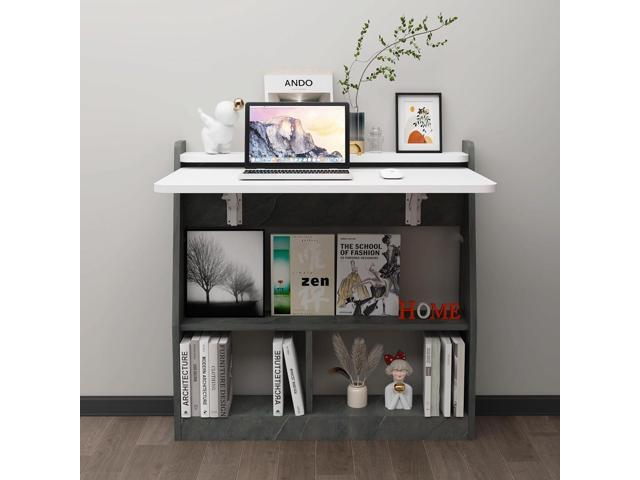 Click here for Pmnianhua Wall Mounted Folding Desk  31 Drop-Leaf... prices