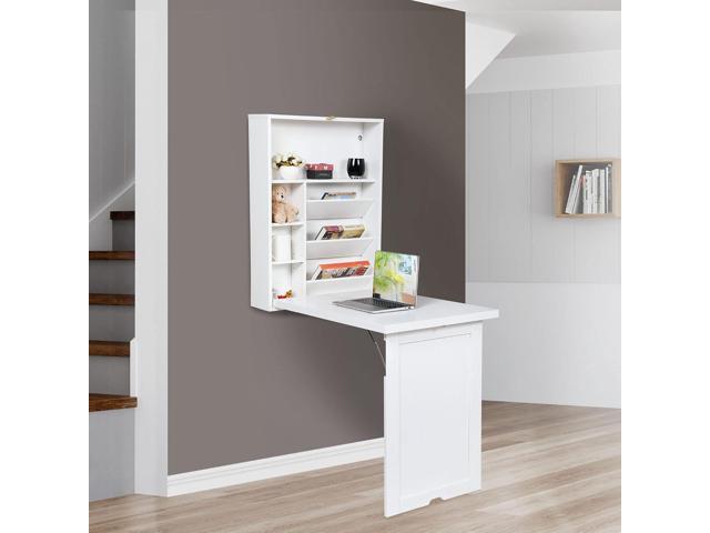 Click here for JAXPETY Wall Mounted Space Saving Desk Fold Out Co... prices