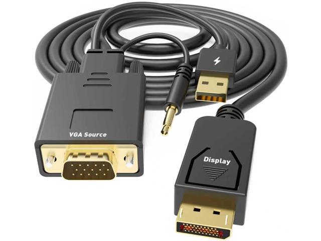 Click here for VGA to DisplayPort Cable 6 Feet 1080P Uni-Directio... prices