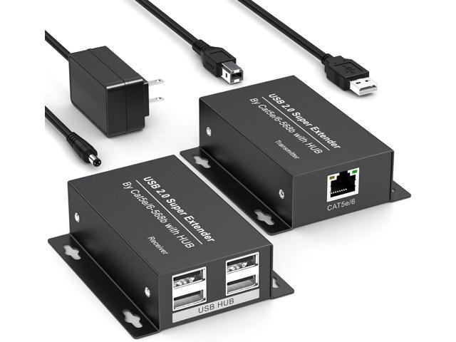 Click here for USB Extender Over Ethernet USB 2.0 HUB RJ45 Cat5e/... prices