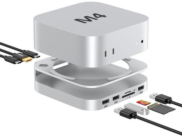 Click here for Akyyajaure Mac mini Hub: 10 in 1 Aluminum Stand &... prices