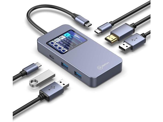 Click here for USB C Hub 6 in 1 Smart Docking Station with Screen... prices