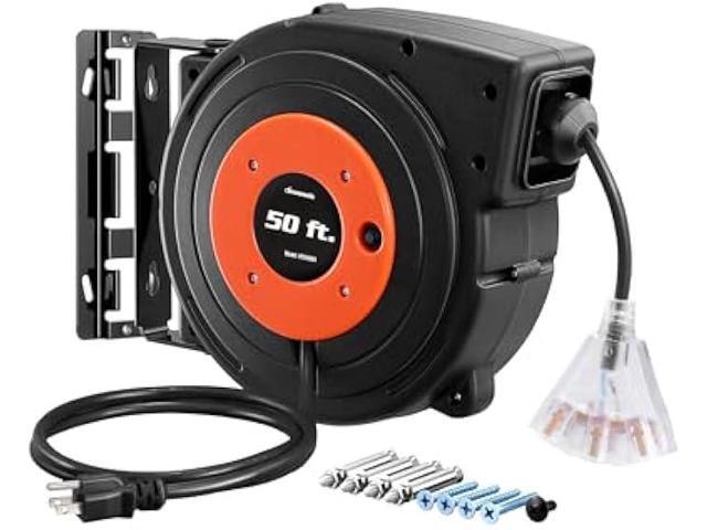 Click here for DEWENWILS Retractable Extension Cord Reel  50 FT H... prices