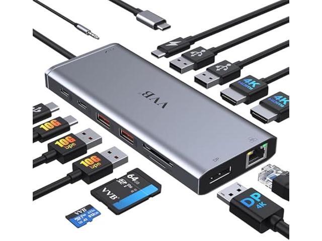 Click here for USB C Laptop Docking Station Dual Monitor HDMI for... prices