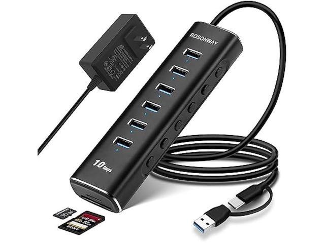 Click here for Powered USB Hub  Rosonway 8-Port USB 3.2/USB C Hub... prices