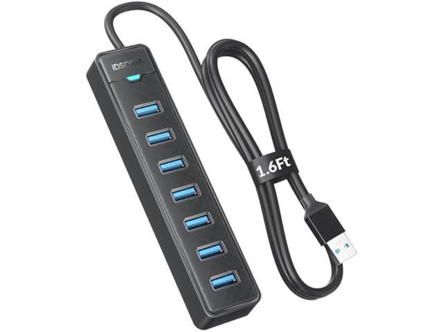 Click here for 7 Ports USB Hub 3.0 - iDsonix USB 3.0 Hub 5Gbps Sp... prices