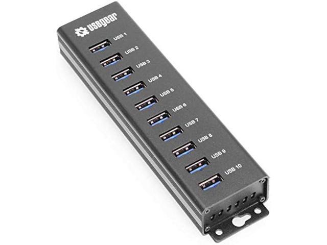 Click here for USBGear 10-Port USB 3.2 Gen 1 Mountable Charging a... prices