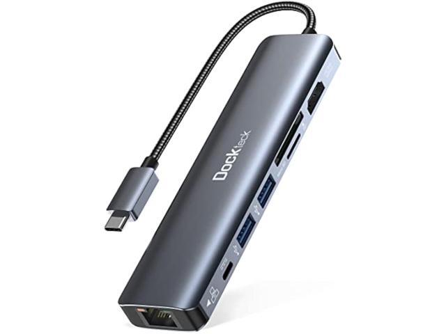 Click here for dockteck 7-in-1 USB C Hub with 4K 60Hz HDMI  1Gbps... prices