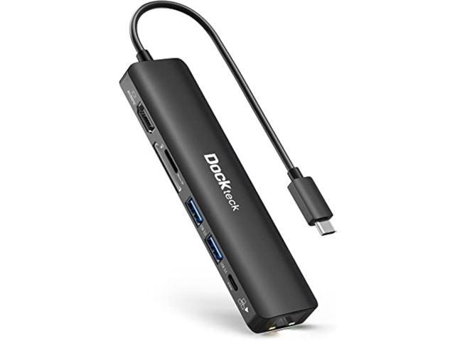 Click here for USB C Hub 4K 60Hz  Dockteck 7-in-1 USB C PD Ethern... prices