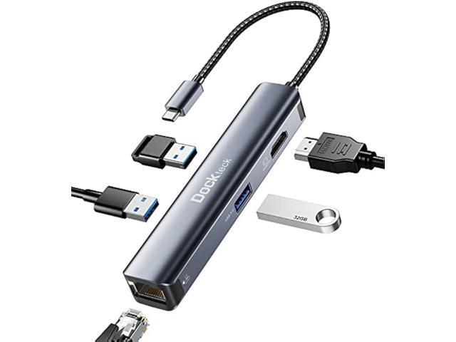 Click here for USB C Hub Ethernet  Dockteck 5-in-1 Multiport Adap... prices