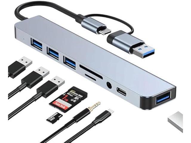 Click here for USB C Hub  8 in 2 USB Multiport Adapter with USB 3... prices