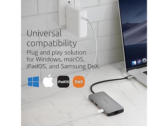 Click here for Kensington UH1400P 8-in-1 USB-C Hub with 85W Pass... prices