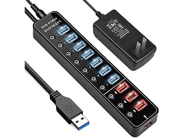 Click here for Powered USB Hub 11 Port 48W Data Charging Hub with... prices