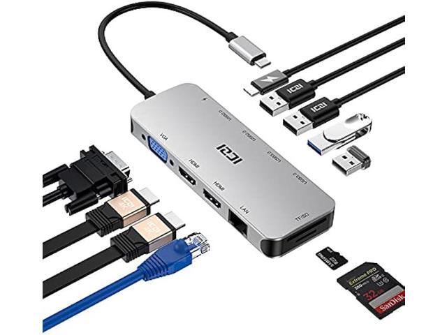 Click here for ICZI Docking Station  USB C Hub Multiport Adapter... prices