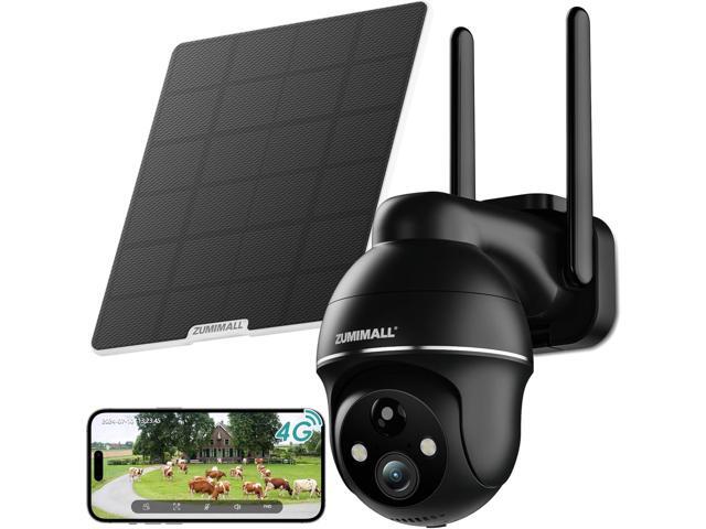 Click here for ZUMIMALL 4G LTE Cellular Solar Security Cameras Wi... prices