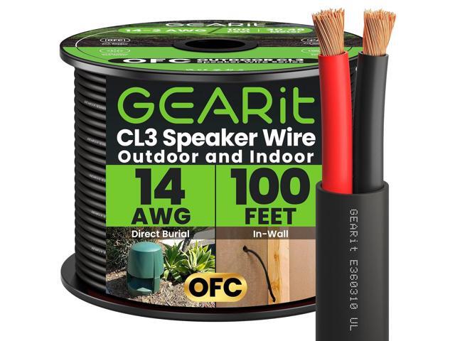 Click here for GEARit Outdoor Speaker Wire CL3 Rated  14 Gauge Sp... prices