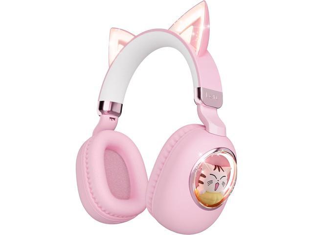 Click here for sunvito Kids Headphones Bluetooth 5.4 - Cat Ear LE... prices