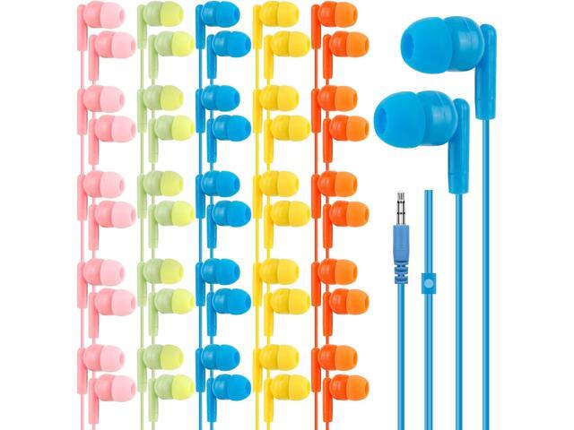 Click here for 100 Pack Bulk Earbud Headphones Earphones for Scho... prices