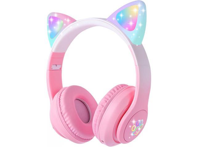 Click here for Cat Ear Kids Bluetooth Headphones for Girls Childr... prices