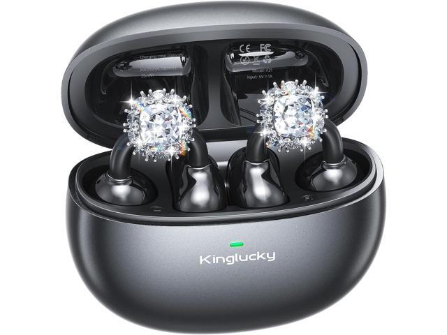 Click here for Kinglucky Jewelry-Inspired Clip-On Earbuds with Di... prices