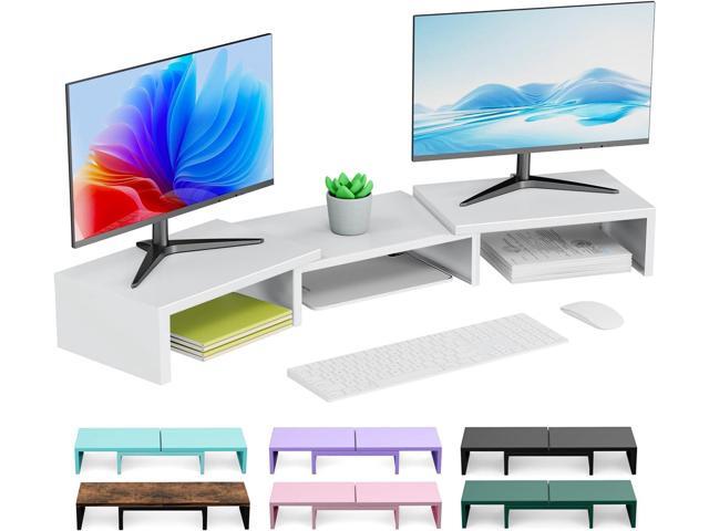 Click here for Dual Monitor Stand for Desk  Metal Computer Stand... prices