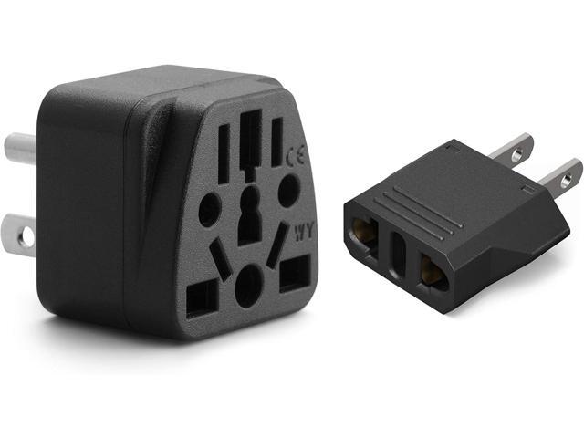 Click here for Europe to US Plug Adapter EU/UK/AU/CN/JP/Asia/Ital... prices