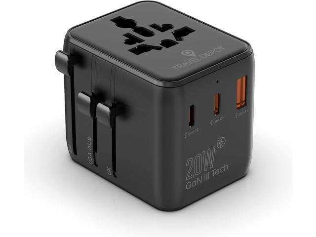 Click here for Universal Travel Adapter w/USB Ports  GaN All in O... prices