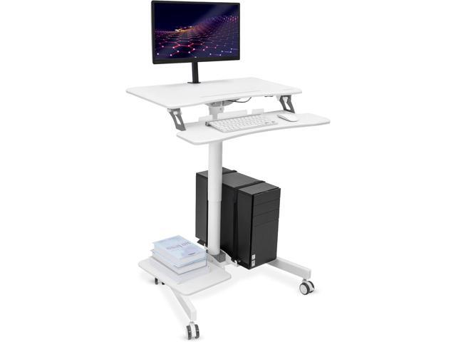 Click here for Mount-It! Mobile Computer Cart  Height-Adjustable... prices
