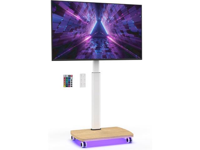 Click here for Rolling TV Stand with LED Lights for 32-65 Inch TV... prices
