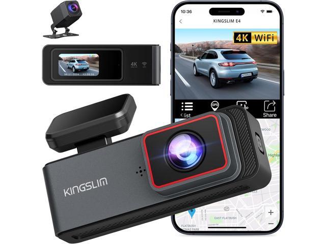 Click here for Kingslim E4 4K Dash Cam Front and Rear  WiFi Front... prices