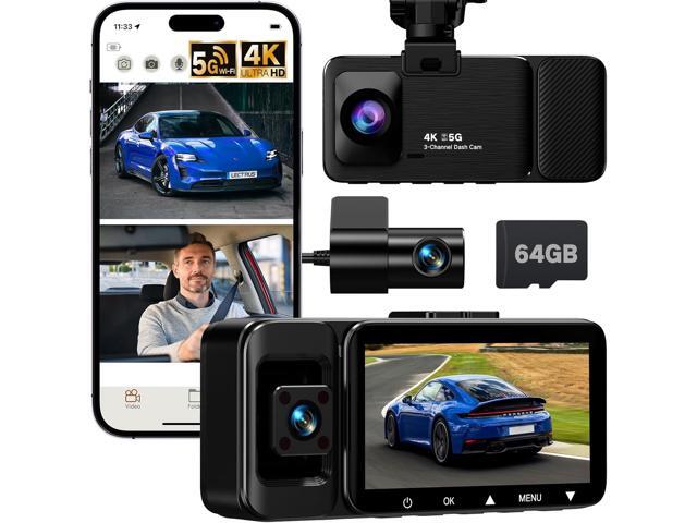 Click here for 4K Dash Cam Front and Rear Inside  3-Channel Cars... prices
