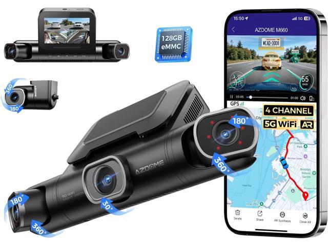 Click here for AZDOME 360° 4 Channel Dash Cam Front and Rear Insi... prices