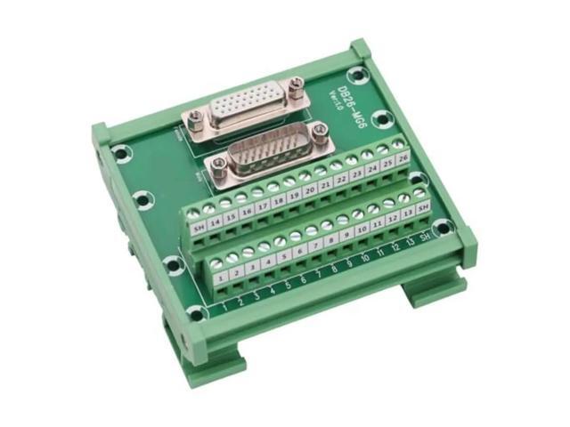 Click here for DB26 Male and Female DIN Rail Connectors 26pin Dsu... prices