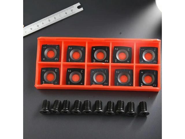 Click here for 10pc Carbide Cutter Blades 15x15x2 5mm Square Radi... prices