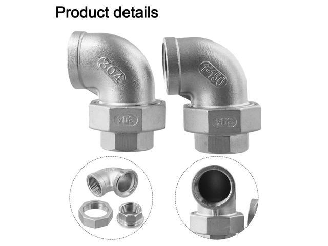 Click here for 2pc 304 Stainless Steel 90 Degree Elbow Fittings 1... prices
