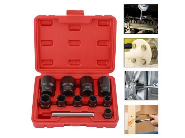 Click here for 11PCS Socket Lug Nut Remover Extractor Stud Bolt L... prices