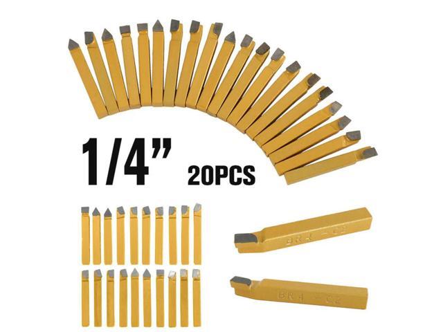 Click here for 20pcs/Set 1/4 l Lathe Tooling Carbide Tip Tipped C... prices