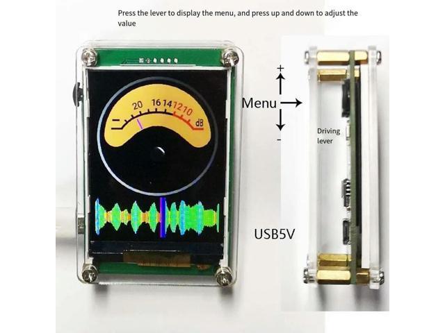 Click here for 2.4 Inch HD LCD Music Spectrum Rhythm Level Indica... prices