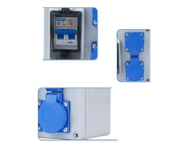 Click here for IP54 Wall Distributor 2-Pin Construction Power Dis... prices