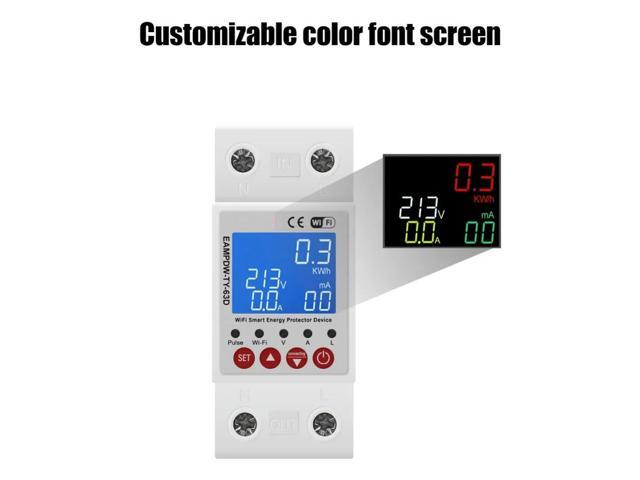 Click here for 2P 63A Circuit Breaker with Adjustable Leakage Ove... prices
