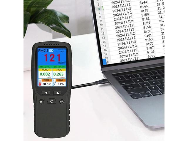 Click here for Formaldehyde Detector PM2.5/TVOC/HCHO Thermohygrom... prices